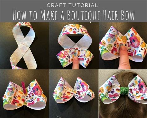 How To Make Hair Bows With Ribbon At Rebecca Owens Blog
