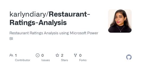 Github Karlyndiaryrestaurant Ratings Analysis Restaurant Ratings
