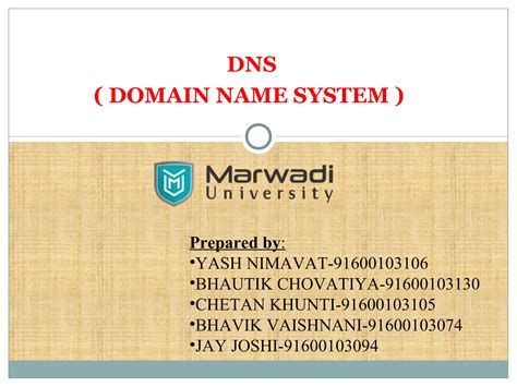 Domain Name Systemppt Ppt