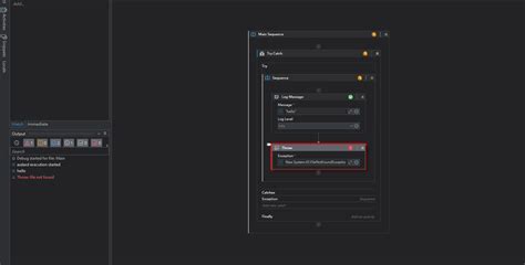 Try Catch 要怎麼偵測複數的activity Activities Uipath Community Forum