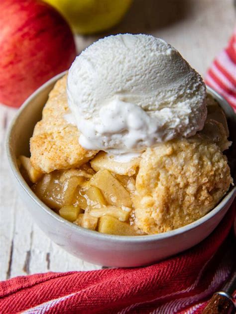 Gluten Free Apple Cobbler MamaGourmand