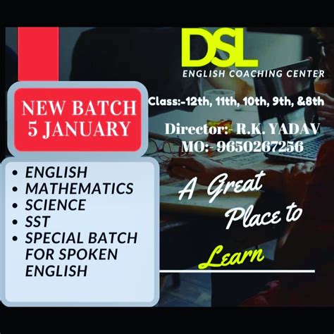 Dsl English Coaching Center Home Facebook