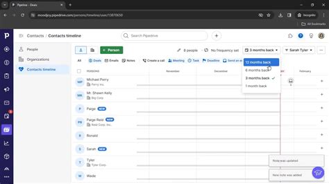 Filtering On Pipedrive Desktop Examples Page Flows Video And 21