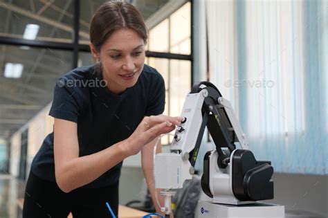 Engineering Technology And Smart Factory Concept With Ai Automation