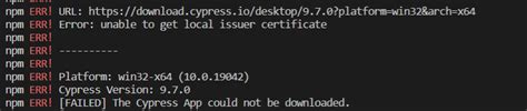 Automation Cypress Npx Cypress Open Command Not Working Stack
