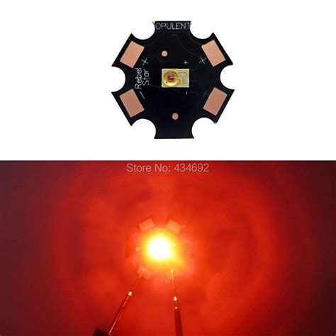 W High Power Led Emitter Beads Red NM Green NM Royal Blue NM Amber