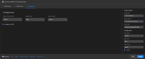 Project Templates Aspnet Core Essential Js 2 Syncfusion