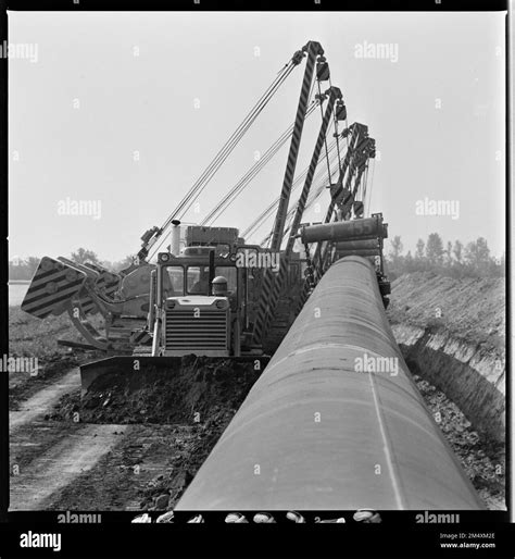 August 1983 File Photo Transit Pipeline Laying The First