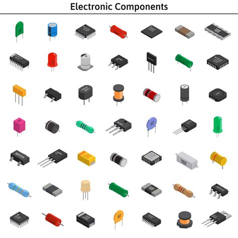 Electronics Components Name And Symbol