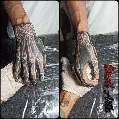 Skull Hand Tattoos For Men Skull Hand Tattoo Designs Printable