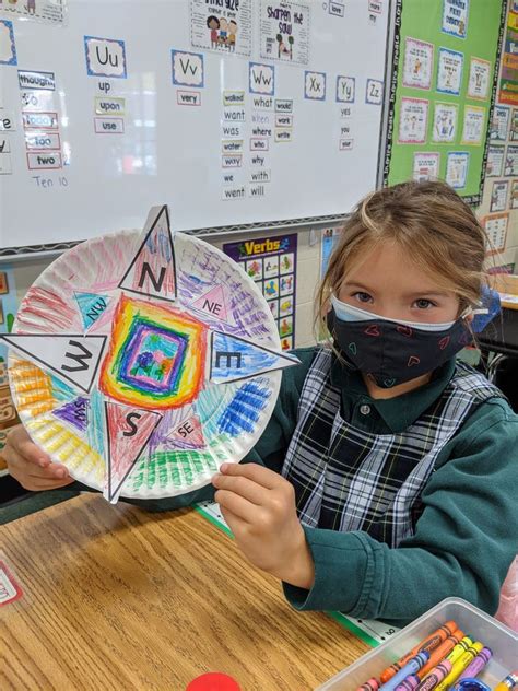 Paper Compass Creation Craft