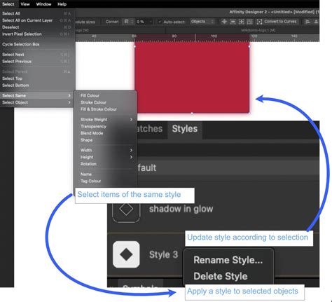 Show Some Love To The Styles Feature Feedback For The Affinity V2