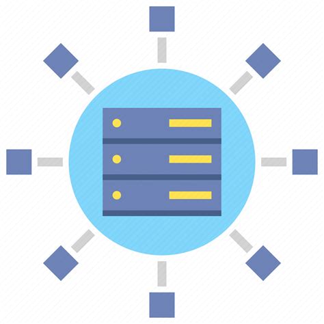 Big Data Computer Storage Icon Download On Iconfinder