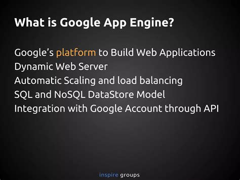 Google App Engine Introduction Pdf