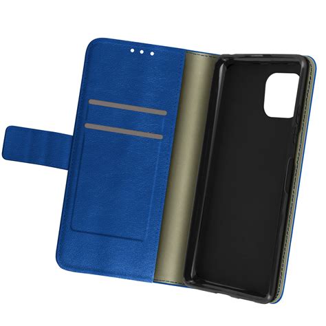 Etui Samsung Galaxy A22 5G Grainy Appearance Flap Wallet Stand Video
