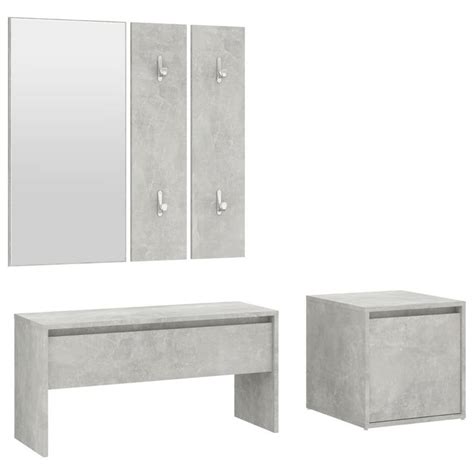 Vidaxl Garderoben Set Garderobe Set Kleiderhaken Flurmöbel Set