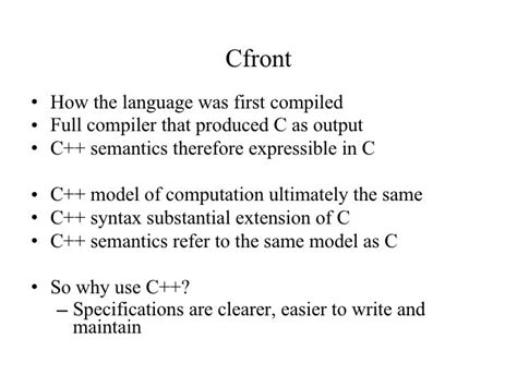 C Language