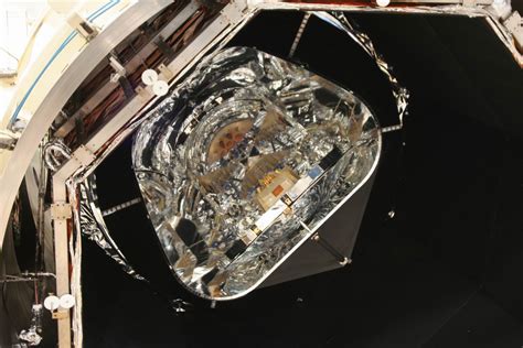 Esa Science And Technology Planck Spacecraft Inside Test Chamber