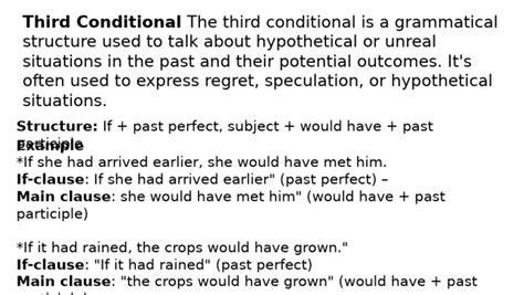 Third Conditional Pdf