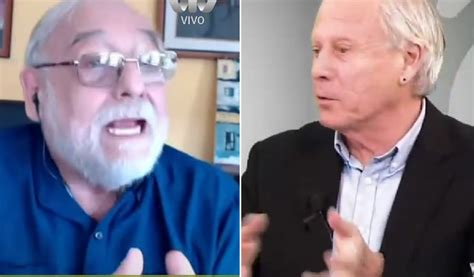 Durísimo Debate Entre Jorge Rowinsky Y Alberto Silva Decís Estupideces El PaÍs Uruguay