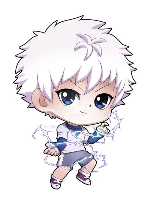 Killua Zoldyk Chibi By Aceashiya On Deviantart