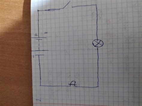 2 Накресліть схему електричного кола зображеного на рис 2 стрілками
