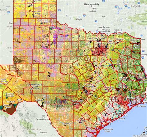 Texas State Parks Map