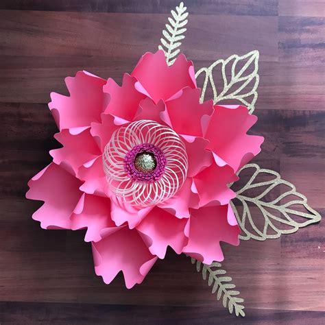 Pin En The Crafty Sagittarius Paper Flower Designs
