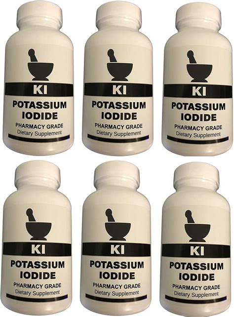 Pure Potassium Iodide 100 Capsules Cavestock