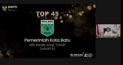 Inovasi Adiarta Dinas Perpustakaan Kota Batu Raih Top 45 Pelayanan