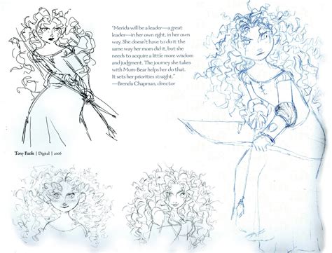 Merida Concept Arts Brave Photo 33878003 Fanpop