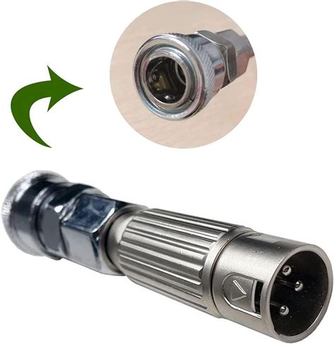 Quick Air System Adapter For 3xlr Connector Basic Sex Machine Sex