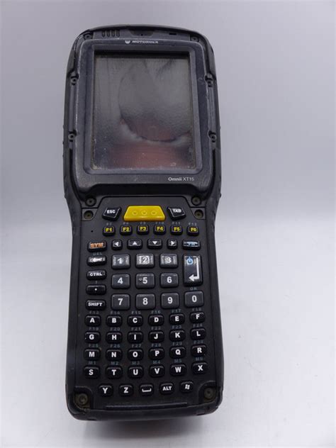 Psion 7545mbw Omnii Xt15 Model Mobile Computer Barcode Scanner W