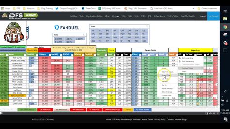 Nfl Dfs Week 13 Box Checkers Fanduel Advice Tips Picks Youtube