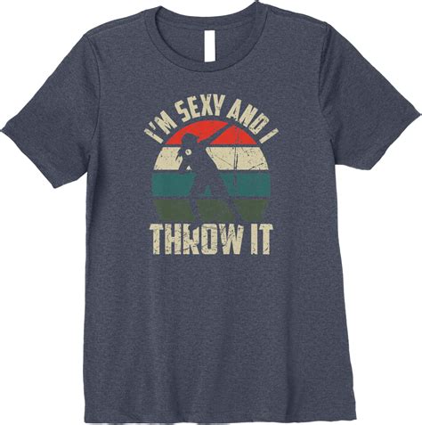 Shot Put Im Sexy And Throw It Shotput Japan Us Athlete Premium T Shirt