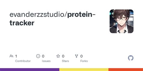 Github Evanderzzstudioprotein Tracker
