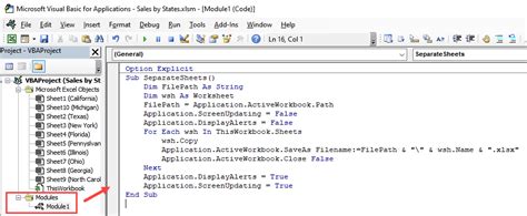 Separate Excel Sheets Into Separate Files 5 Easy Ways