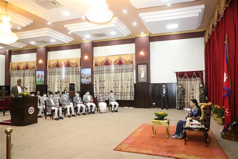 Photo Gallery Office Of The President Of Nepal