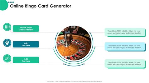 Online Bingo Card Generator In Powerpoint And Google Slides Cpp PPT
