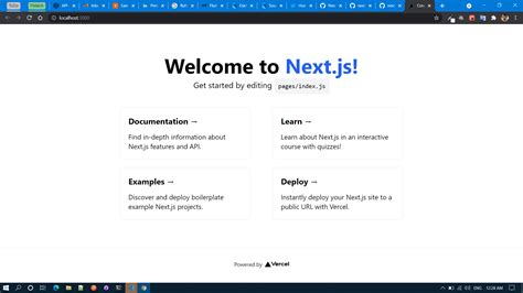 Nextjs Server Not Responding Issue Vercel Next Js GitHub