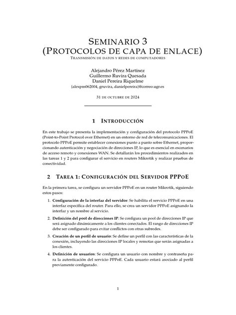 Seminario 3 Tdrc 4 Pdf Enrutador Computación Punto De Acceso