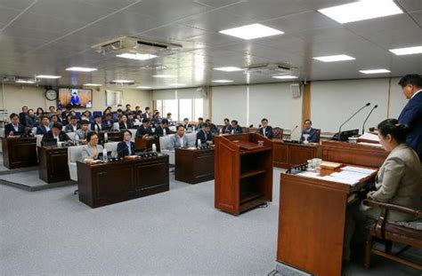 영주시의회 제282회 제1차 정례회 개회프레스경북