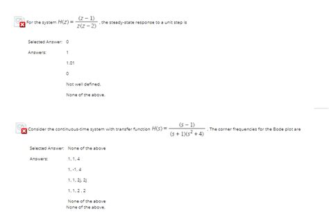 Solved Z Z Z For The System H Z The Steady State Chegg
