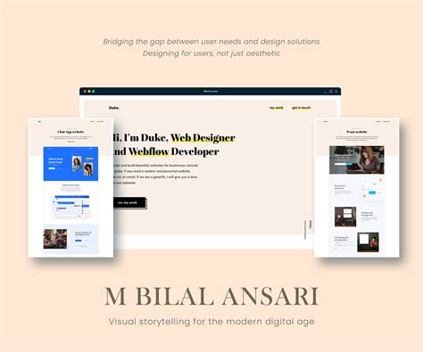 M Bilal Ansari Portfolio Behance