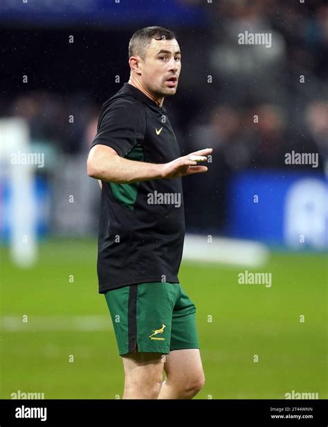 South Africa Assistant Coach Felix Jones Ahead Of The Rugby World Cup