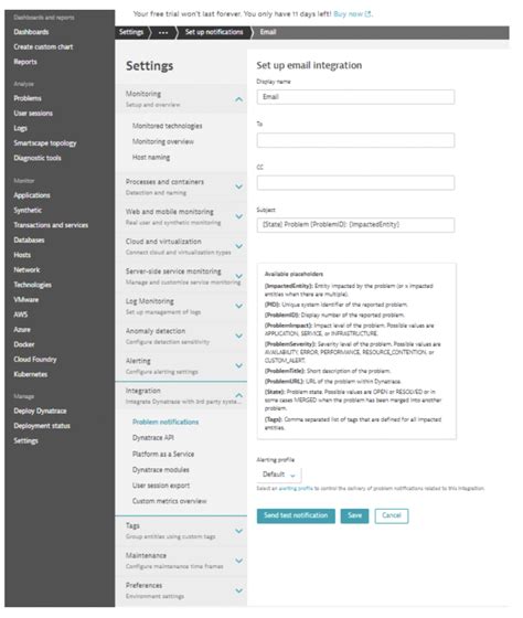 How To Set Up A Dynatrace Synthetic Browser Type Monitor Applied Information Sciences