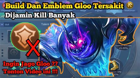 Emblem Dan Build Gloo Tersakit Terbaru 2023 Cara Main Dan Combo Gloo