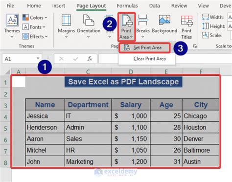 How To Save Excel As PDF Landscape With Quick Steps ExcelDemy