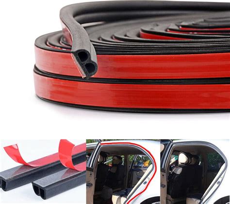 Topmelon Car Weatherstrip B Shape Automotive Weather