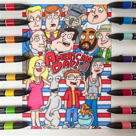 My American Dad Fan Art American Dad Fan Art Cartoon Fan